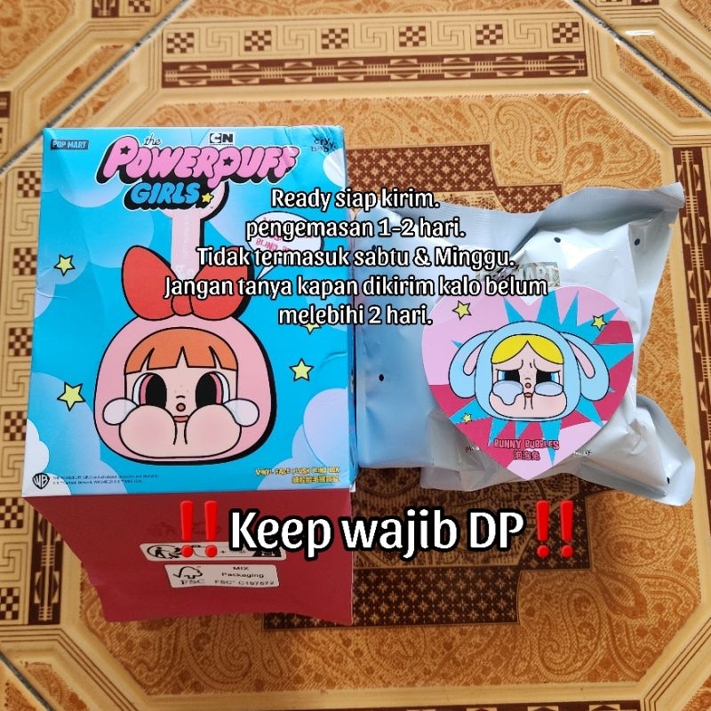 Jual [READY STOCK] ORIGINAL POPMART CRYBABY PPG POWERPUFF GIRLS BLOSSOM ...