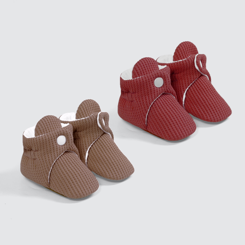 Jual Kiddiposh - Sepatu Bayi Waffle Mini Boots Rich BT by Petita Petito ...