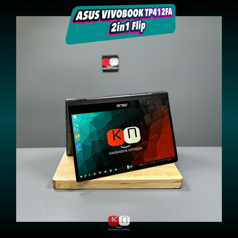 Jual Asus Vivobook Flip Tp412FA 2in1 i5 Gen 10 8Gb 512 gb touchscreen ...