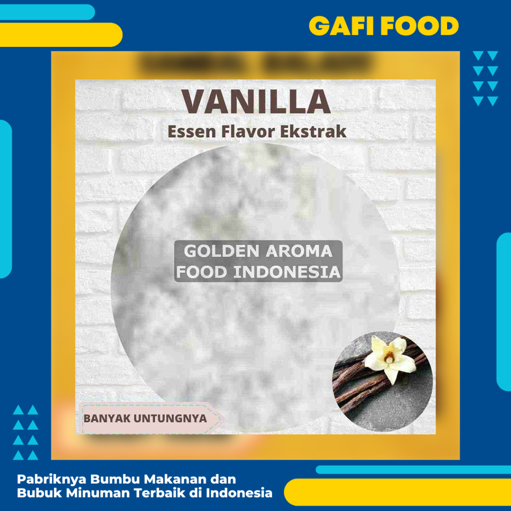 Jual Bubuk Vanilla 500gr Pure EFE Essence Flavour Ekstrak 1/2 kg ...