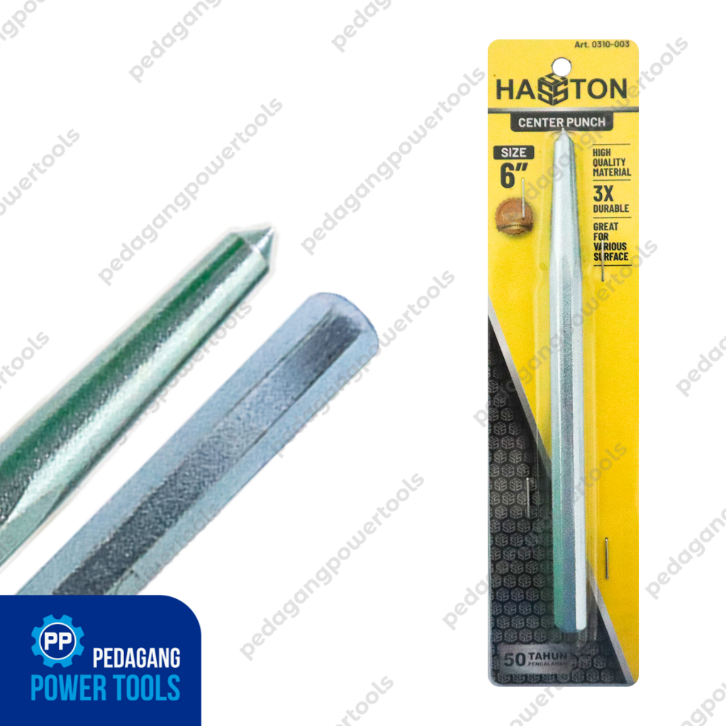Jual HASSTON 0310-003 Penitik 6" Center Punch Drip Point Alat Penanda ...
