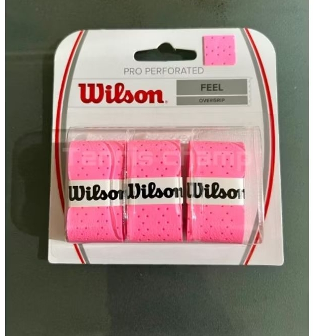 Jual Grip Raket Tennis Wilson Pro Perforated Pink/Tennis Grip Wilson ...