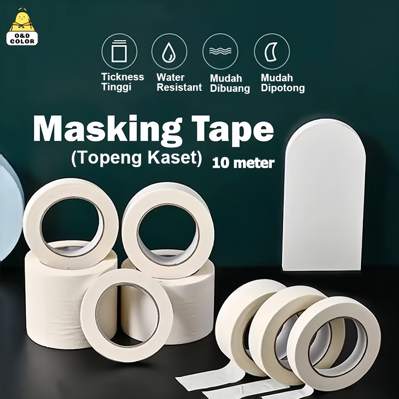 Jual Masking Tape Lakban Kertas Kertas Tahan Air Tape Masking Untuk ...