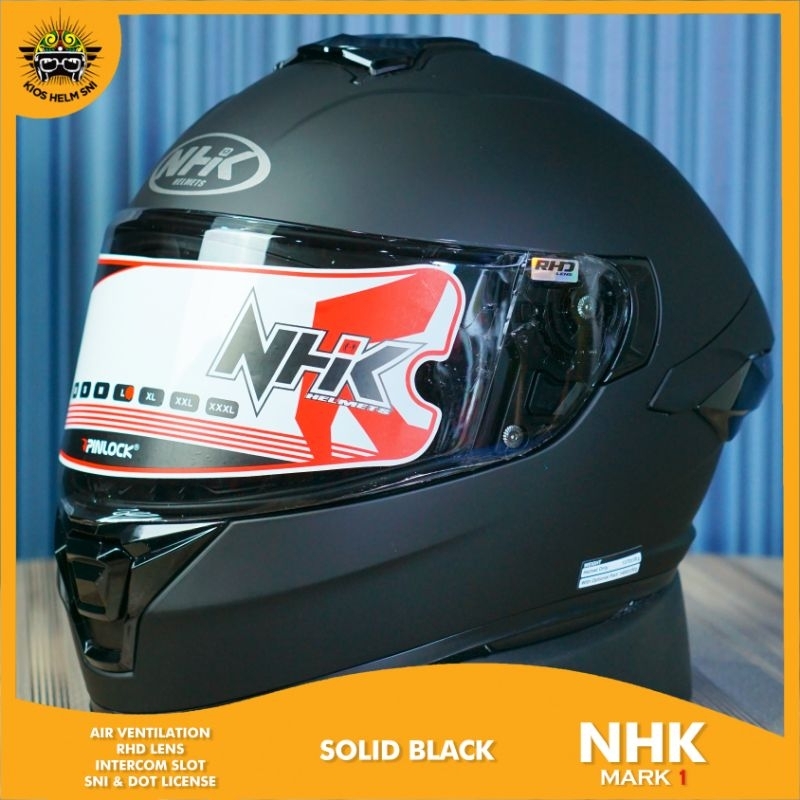 Jual NHK Mark 1 Elite Helm Full Face NHK | Shopee Indonesia