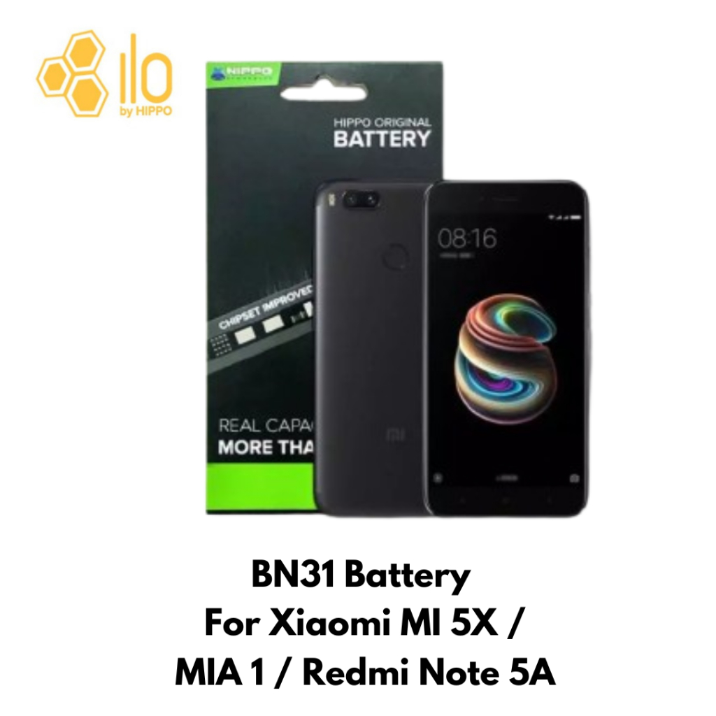 Jual Hippo Baterai Baterry 100% ORI Baterai Xiaomi MI 5X / MI A1 ...