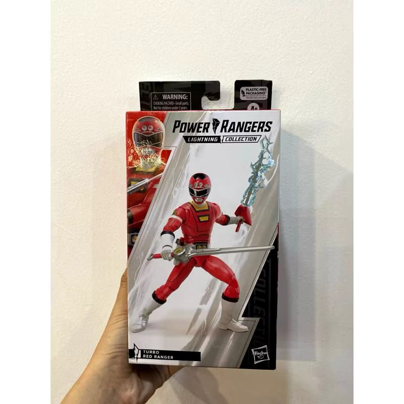 Jual POWER RANGERS ACTION FIGURE LIGHTNING COLLECTION turbo red Ranger ...