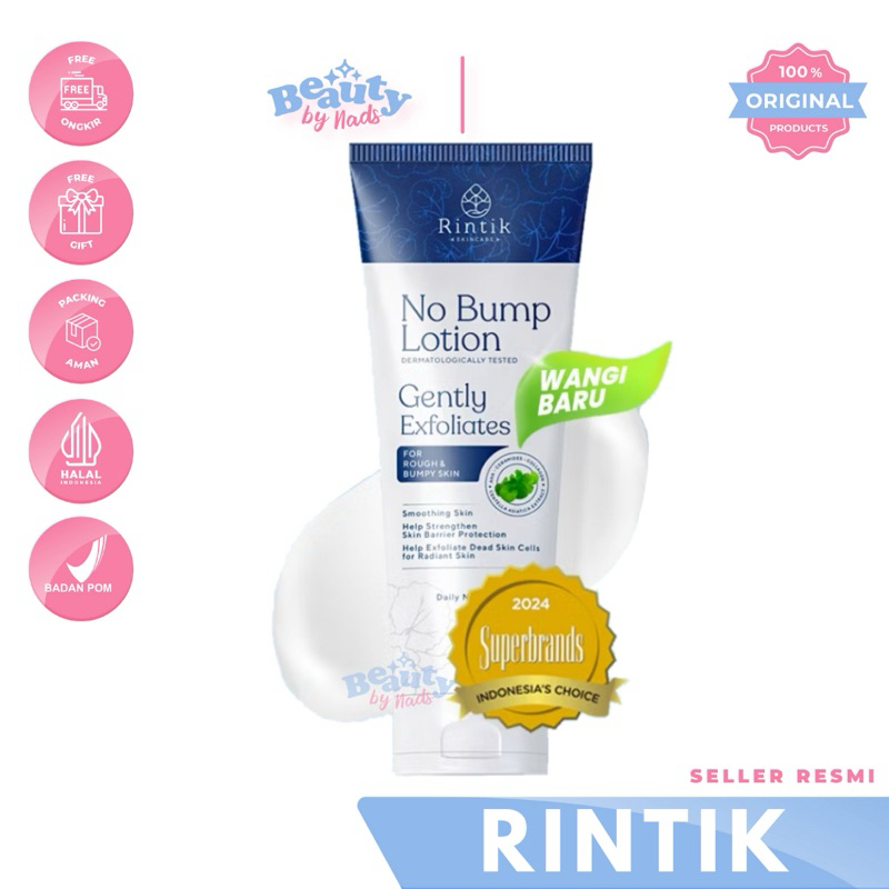 Jual BEAUTYBY.NADS | RINTIK SKINCARE NO BUMP LOTION GENTLY EXFOLIATES ...
