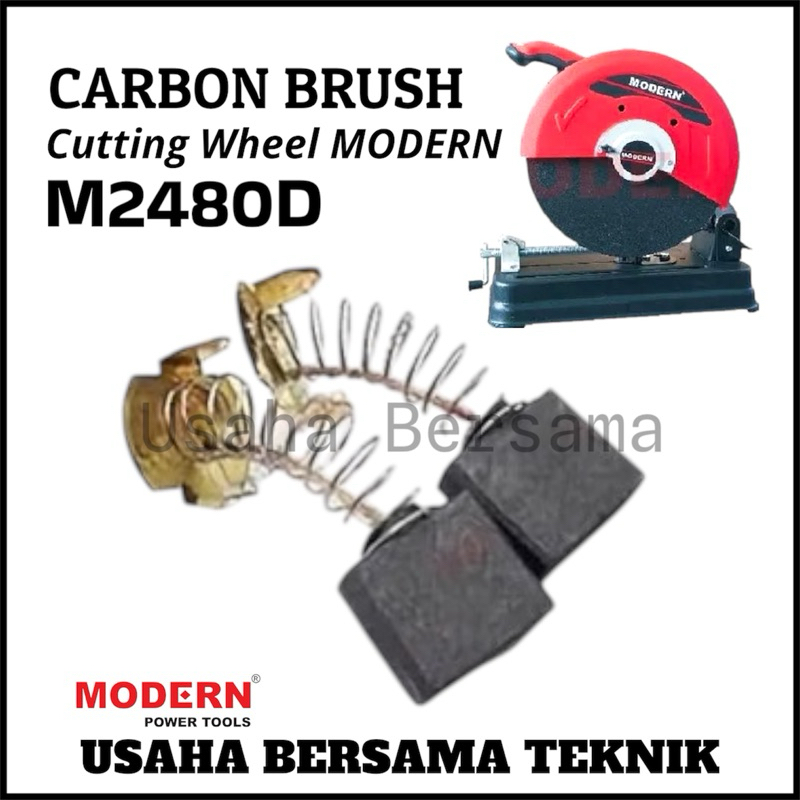Jual CARBON BRUSH M2480D FOR MESIN CUTTING WHEEL MODERN M2480D BROSTEL ...