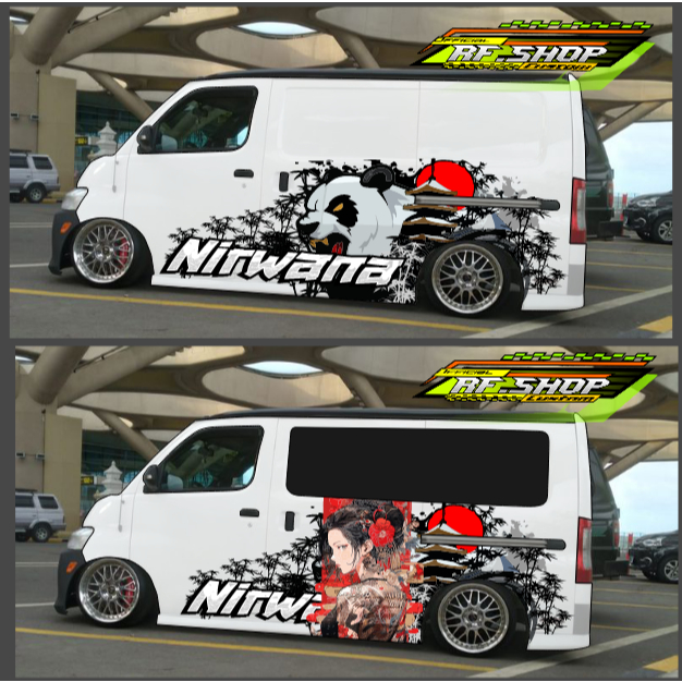 Jual stiker decal luxio,grandmax Apv AVANZA SEDAN DLL | Shopee Indonesia