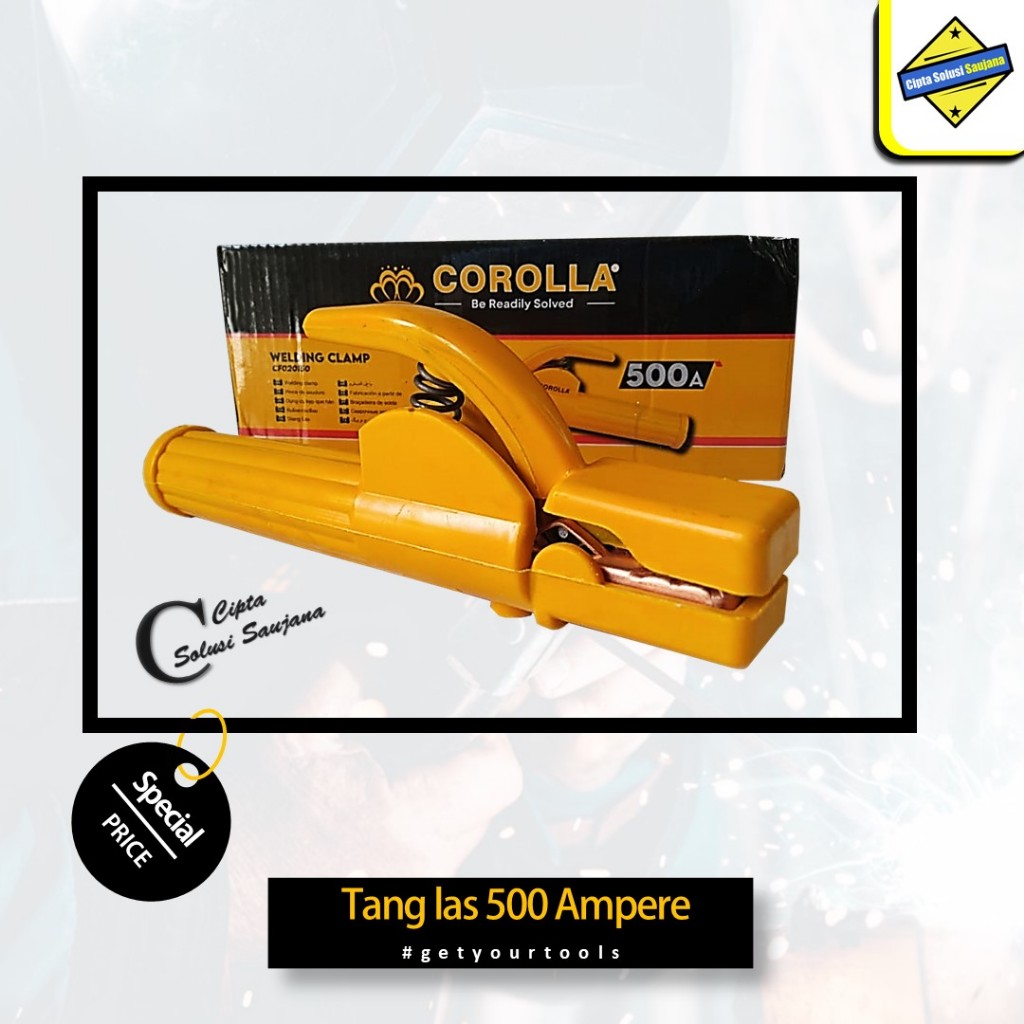 Jual COROLLA TANG LAS 500A STANG LAS LISTRIK 500 AMPERE ELECTRODE ...