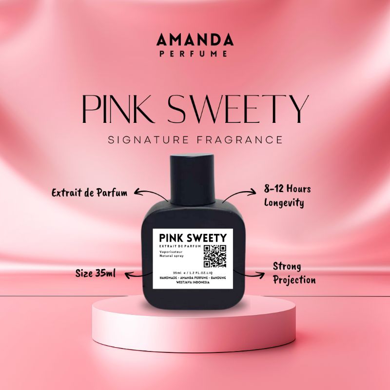 Jual Amanda Perfume PINK SWEETY Extrait de parfum - 35ml - For Women ...