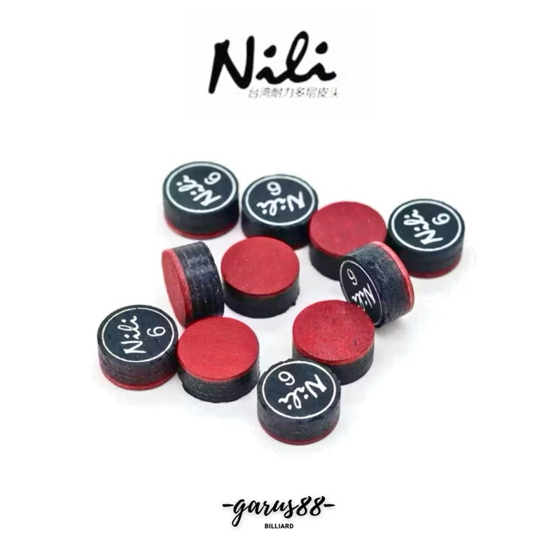 Jual NILI CUE TIPS 6 BLACK RES STRIPE - MASTER TIP NILI 6 - UJUNG STIK ...