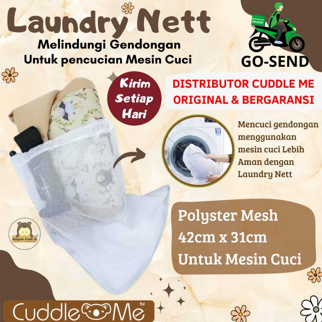 Jual Laundry Net Cuddle Me Kantong Cuci Gendongan CuddleMe Aman Pencuci ...