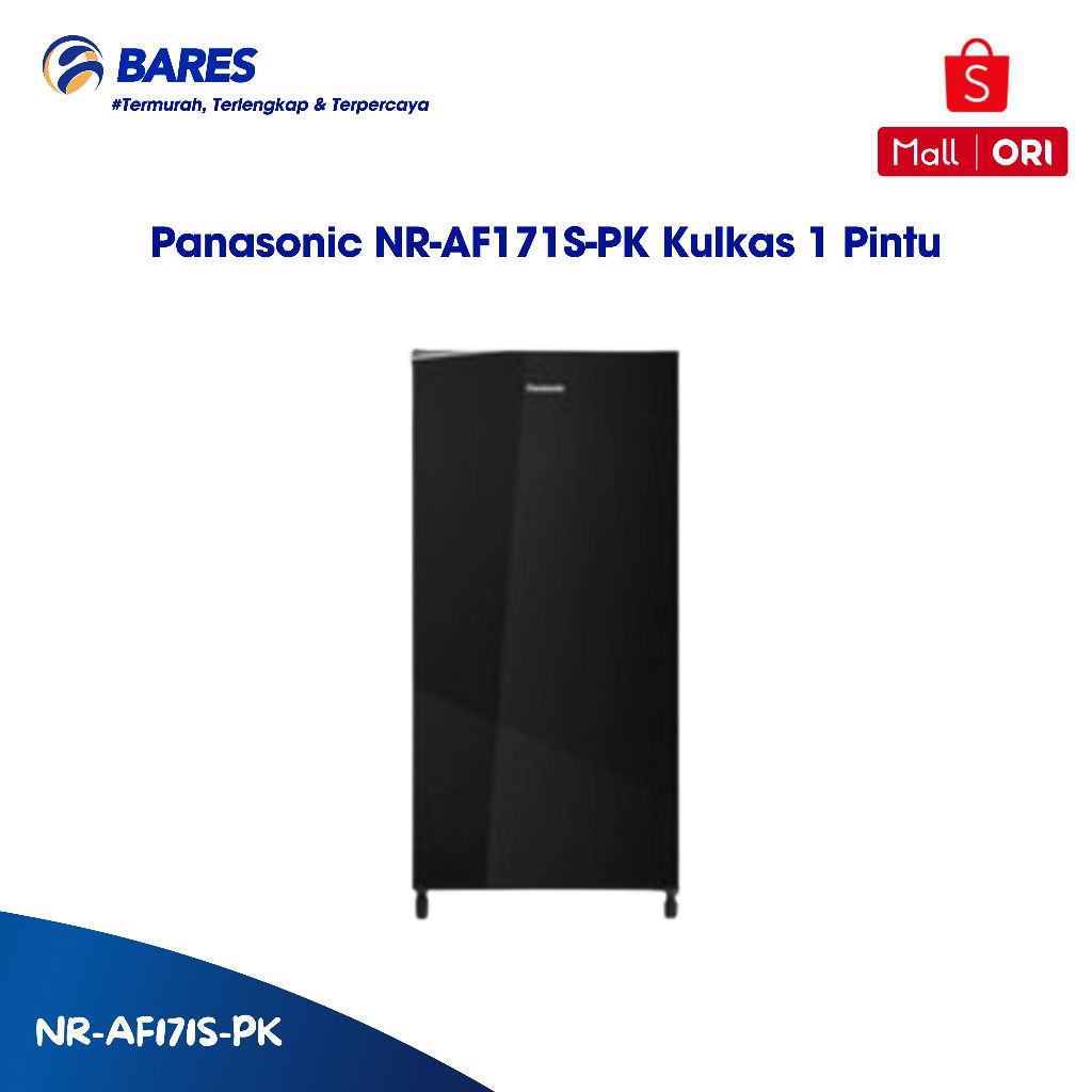 Jual Panasonic NR-AF171S-PK Kulkas 1 Pintu Kapasitas 155 Liter | Shopee Indonesia