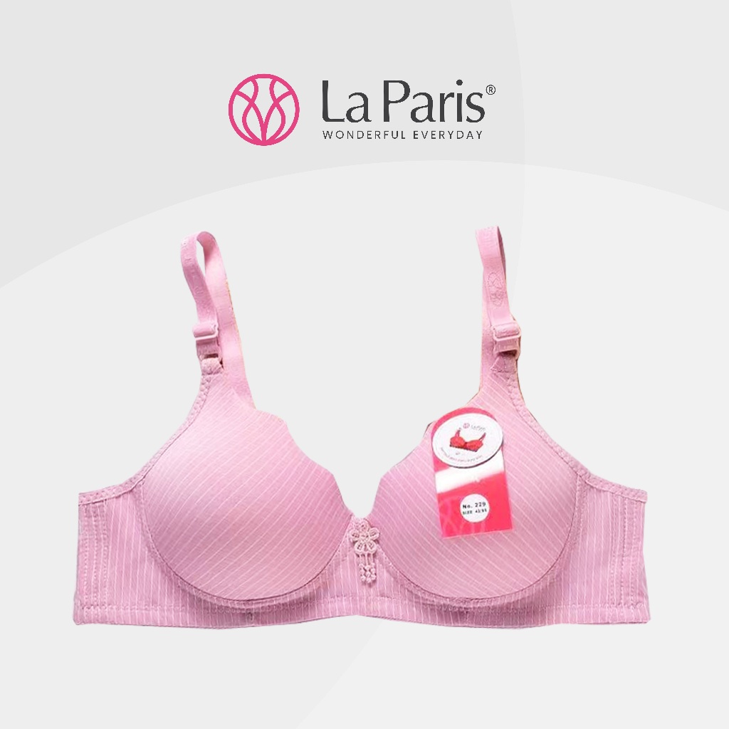 Jual LA PARIS Bra BH Fashion Push Up Tanpa Kawat Wanita Cup A - B ...
