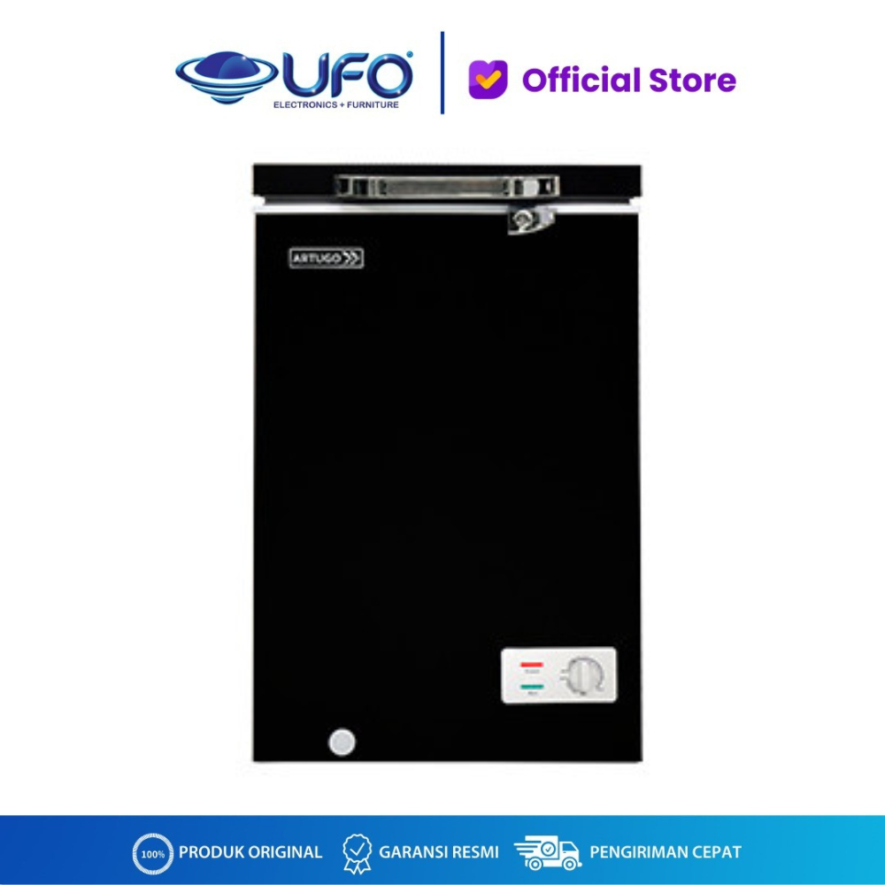 Jual ARTUGO CHEST FREEZER BOX CF 101 K BOX FREEZER 105L | Shopee Indonesia