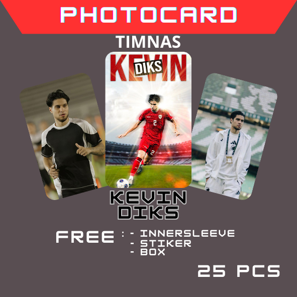 Jual Photocard Timnas Kevin Diks Free Innersleeve | Shopee Indonesia
