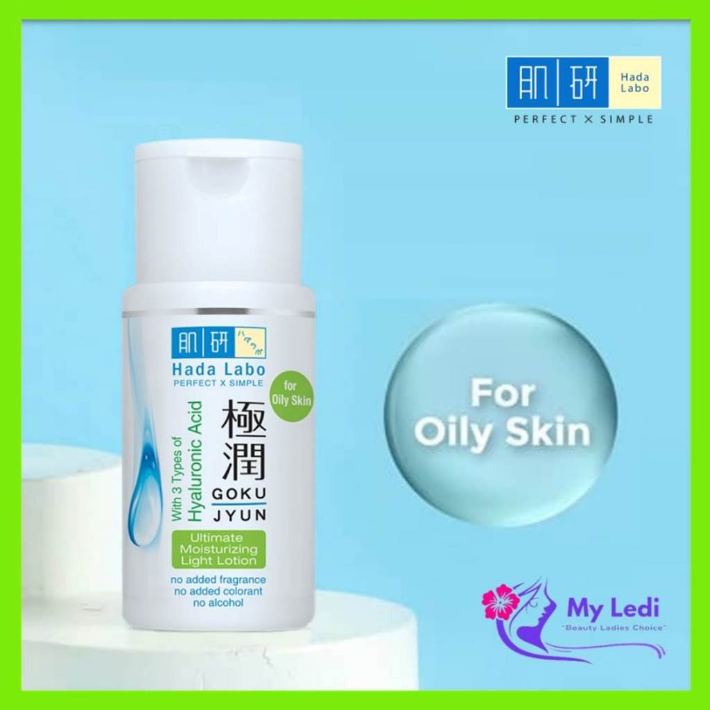 Jual Hada Labo Gokujyun Moisturizing Light Lotion 100ml | Hadalabo ...