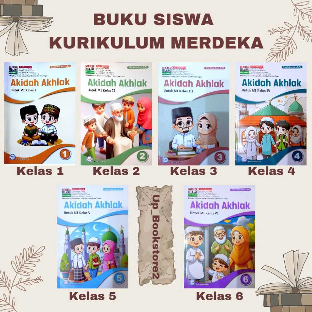 Jual BUKU SISWA AKIDAH AKHLAK KMA TERBARU 450 KELAS 1,2,3,4,5,6 KURIKULUM PENGGERAK-MERDEKA SD ...