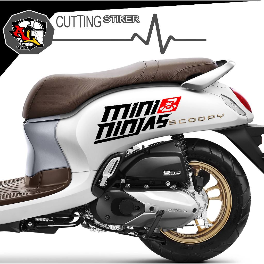Jual STICKER CUTTING/SC.147/STIKER MINI NINJAS/STIKER LOGO/STIKER MURAH ...