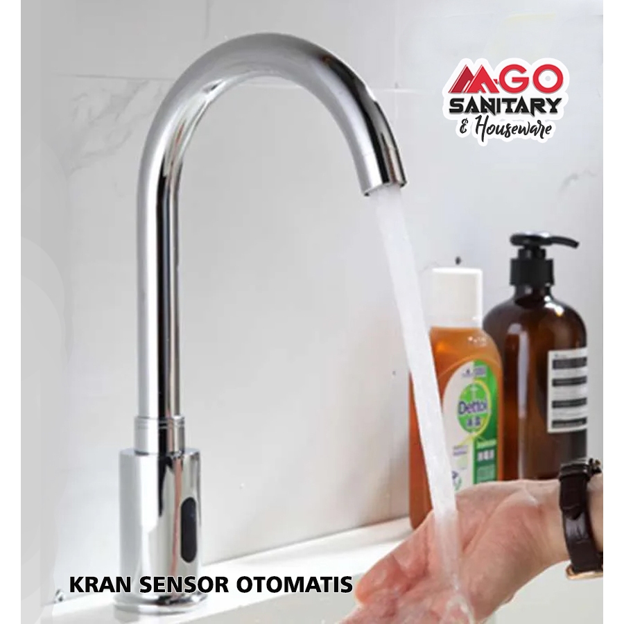 Jual KERAN CUCI PIRING SENSOR OTOMATIS/KERAN WASTAFEL OTOMATIS/KERAN ...