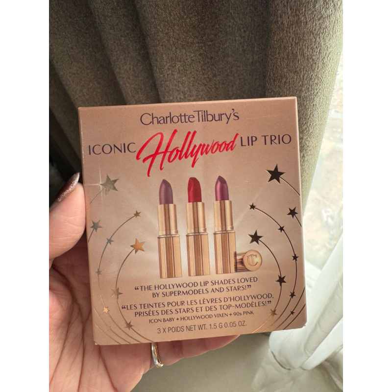 Jual Charlotte Tilbury’s Iconic Hollywood Lip Trio Limited Edition Set ...