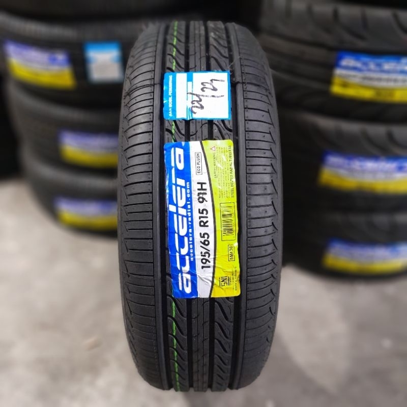 Jual Ban Mobil Tubles Ukuran 195/65 Ring 15 Merek Accelera Ecoplus Tahun Produksi 2024 | Shopee ...