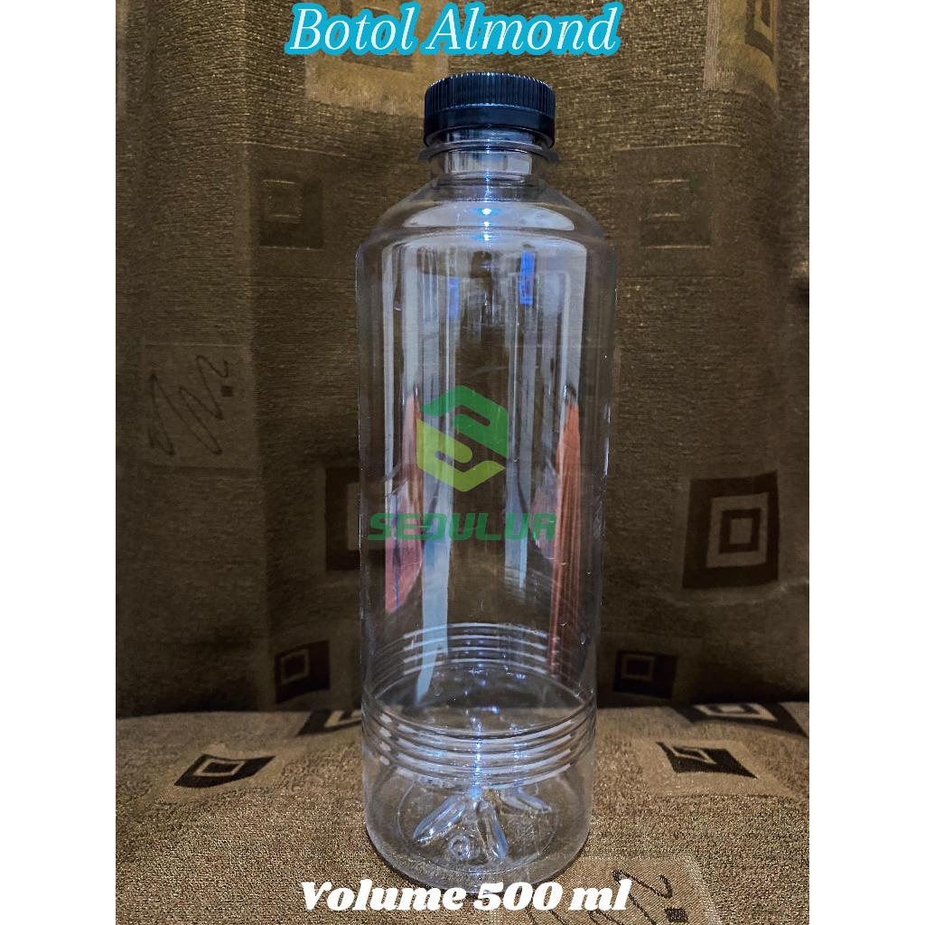 Jual BOTOL ALMOND VOLUME 500 ML | Shopee Indonesia