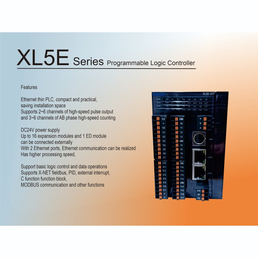 Jual PLC Xinje XL5E-32T Programmable Logic Controller | Shopee Indonesia