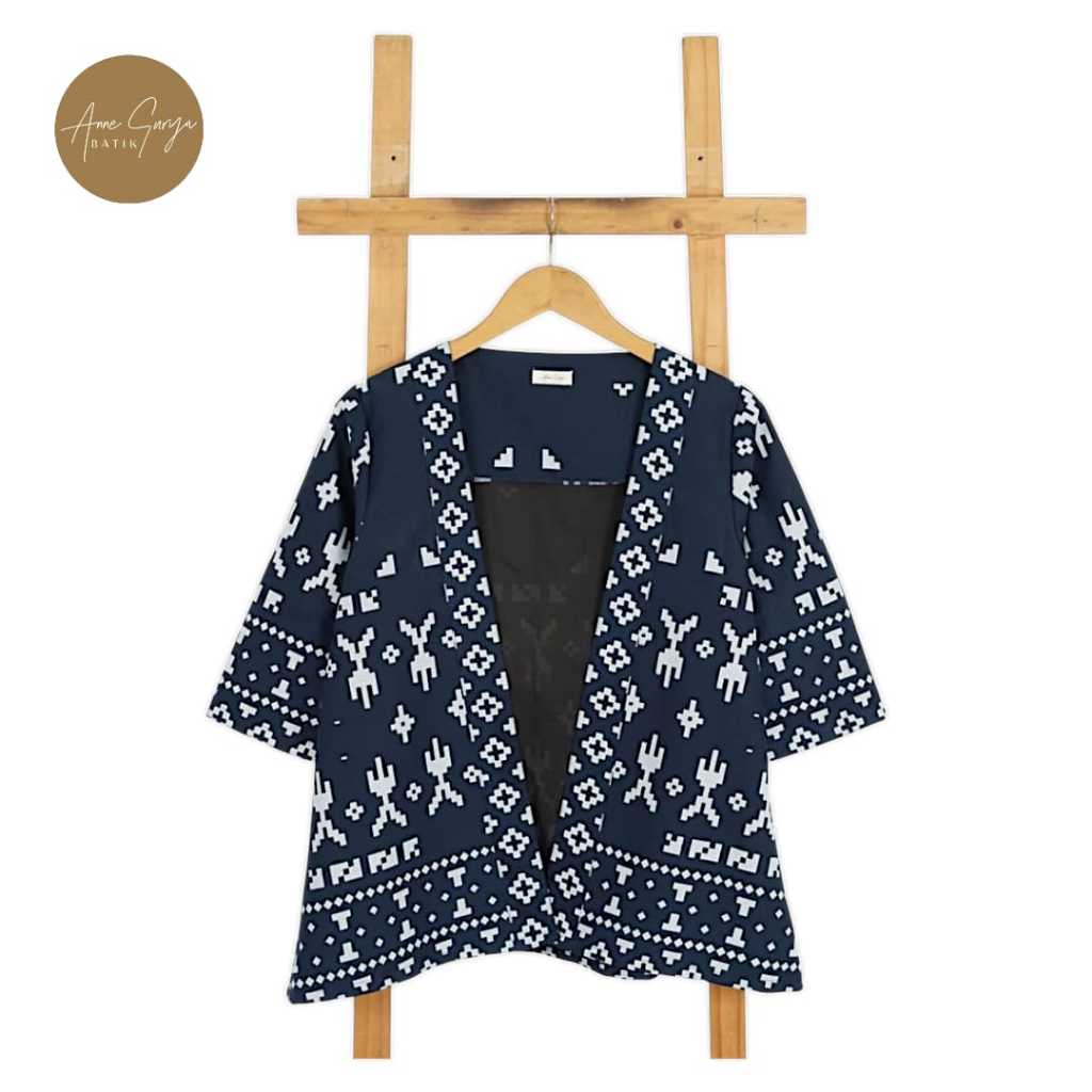 Jual Annesurya Batik Outer 2451224/Blazer Luaran Batik | Shopee Indonesia