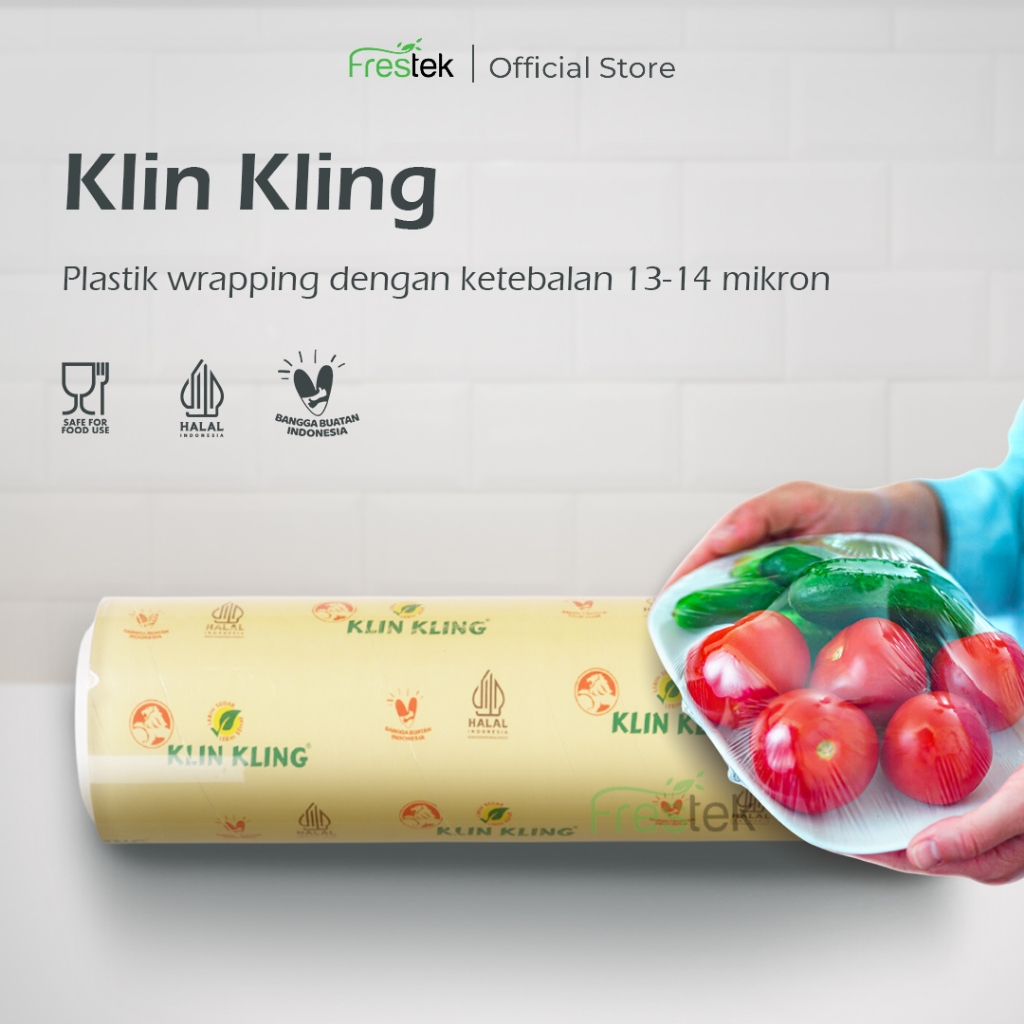 Jual KLIN KLING Plastik Wrapping / Cling Wrap 500m Food Grade | Shopee ...
