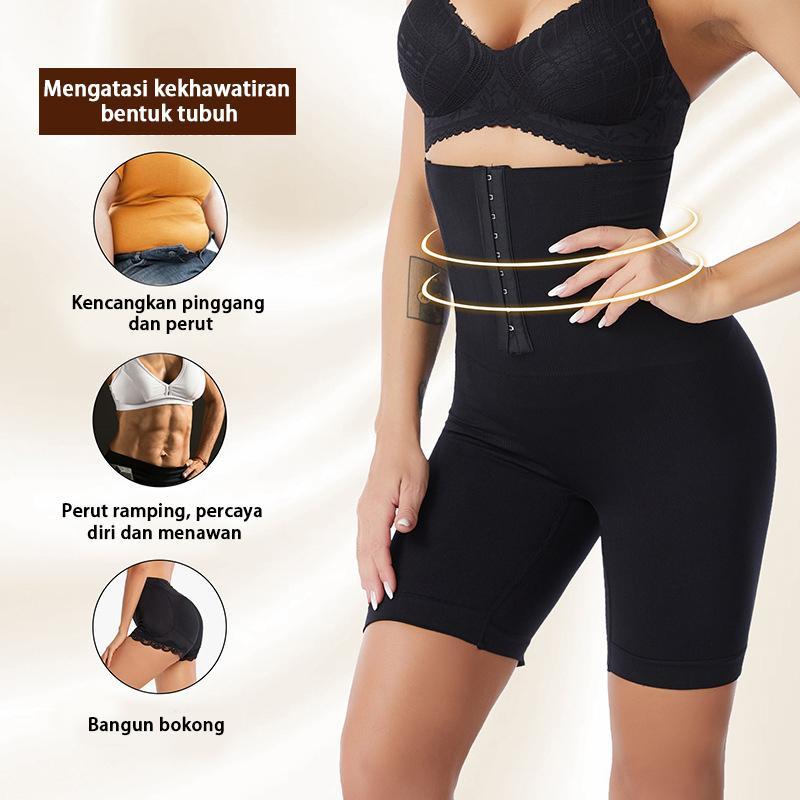 Jual ANMO -Celana yoga kancing pengangkat pantat untuk wanita, celana kebugaran ketat untuk ...