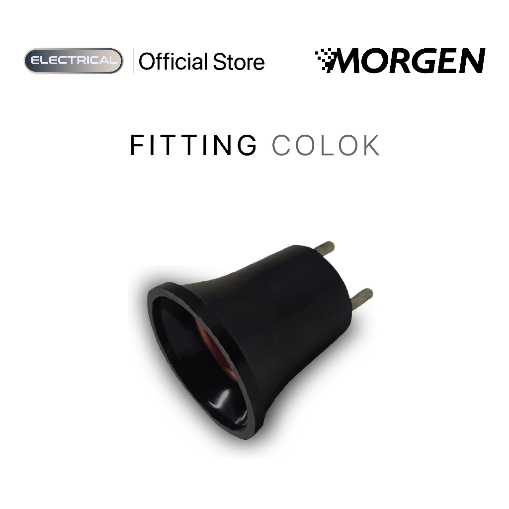 Jual Fitting Colok Morgen MG - 603 - Fitting Colok Tahan Api | Shopee ...