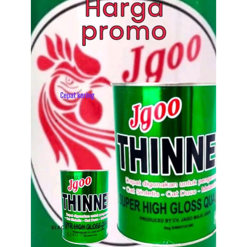 Jual jgoo Thinner ND kaleng super cepat kering | Shopee Indonesia