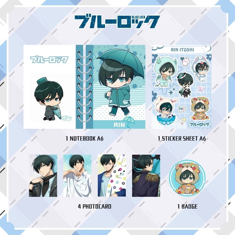 Jual ANIME KIT BLUE LOCK | HAMPERS ANIME | SET FAN MERCHANDISE | Shopee ...