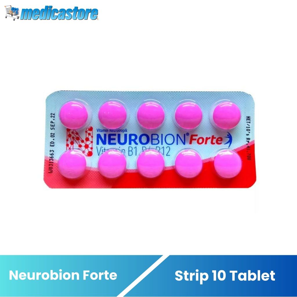 Jual Neurobion Forte Strip - Obat Neuropati | Shopee Indonesia