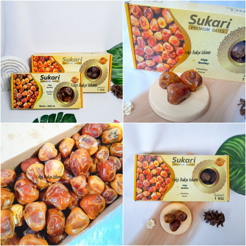 Jual KURMA SUKARI AL QASEM DUS 1KG 500GR SUKARI DUS 1KG 500GR KURMA ...