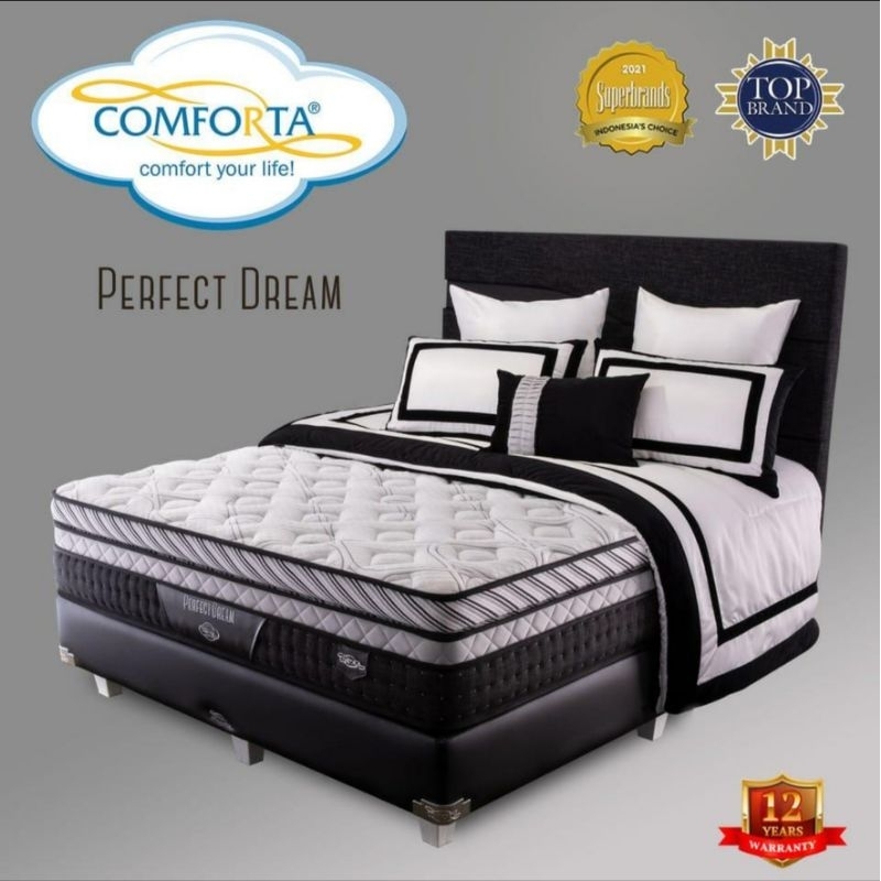 Jual Matras Spring bed Comforta type Perfect Dream ukuran lengkap ...