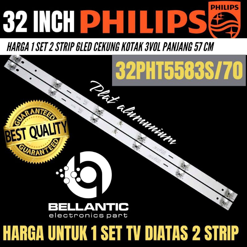 Jual BACKLIGHT TV LED PHILIPS 32 INCH PHT5583S/70 BACKLIGHT TV LED PHILIPS 32 INCH | Shopee ...