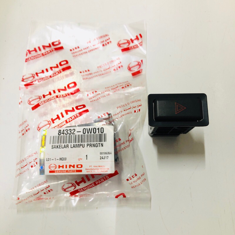 Jual Switch Tombol Hazard Hino Dutro Toyota Dyna 84332-0W010 | Shopee ...