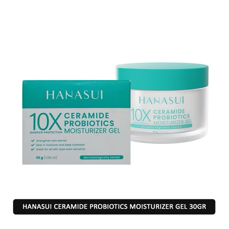 Jual Hanasui Ceramide Probiotics Moisturizer Gel 30GR | Shopee Indonesia