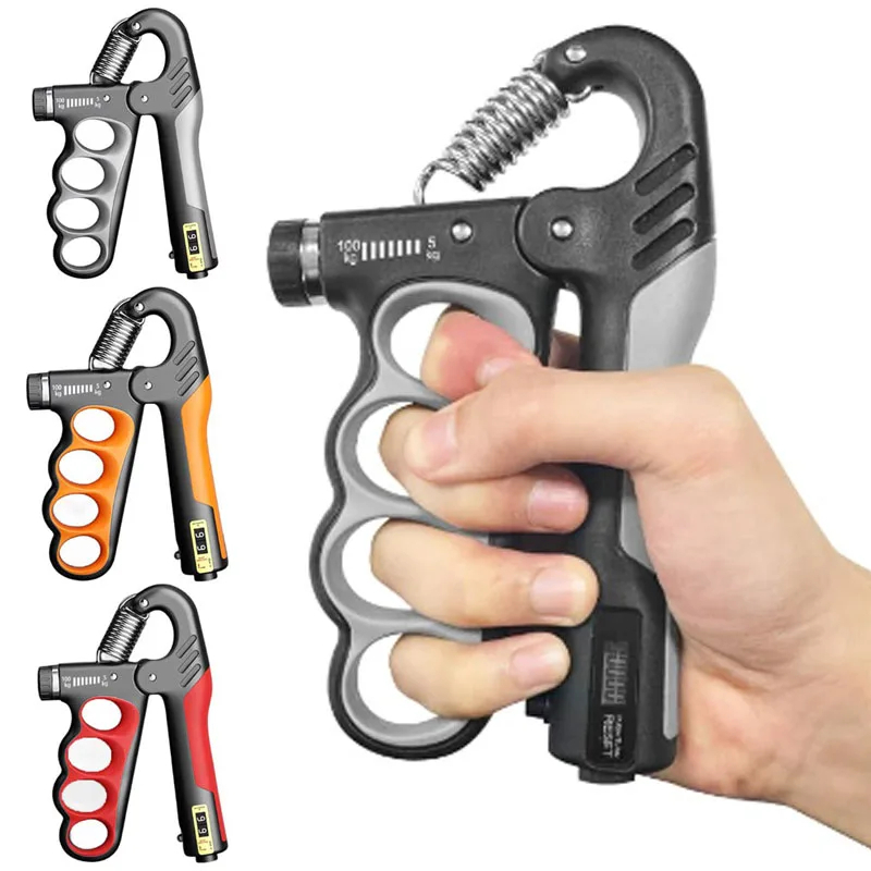 Jual Hand Grip Spring Olahraga Otot Tangan Gym Fitness Finger Power ...