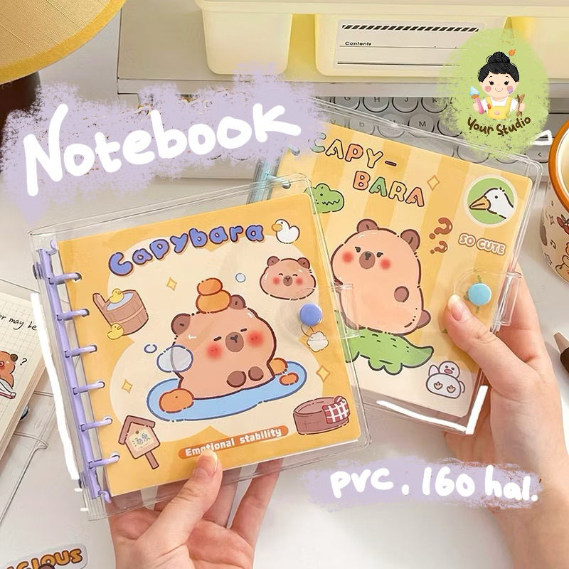 Jual Notebook Capybara / Binder, Notes PREMIUM | Shopee Indonesia