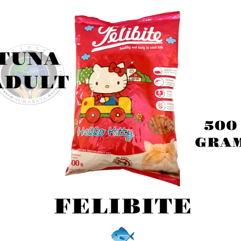 Jual FELIBITE IKAN TUNA ADULT Cat Dry Food Makanan Kering untuk Kucing ...
