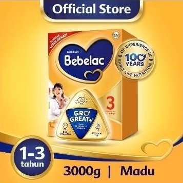 Jual Bebelac 3 4 Susu Formula 3000Gr 3kg 3x1000Gr | Shopee Indonesia