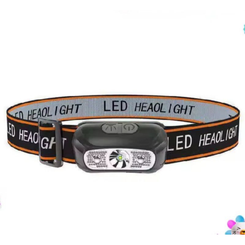 Jual HEADLAMP MINI SENTER KEPALA MINI 3 MODE RECHARGEABLE SENSOR ...