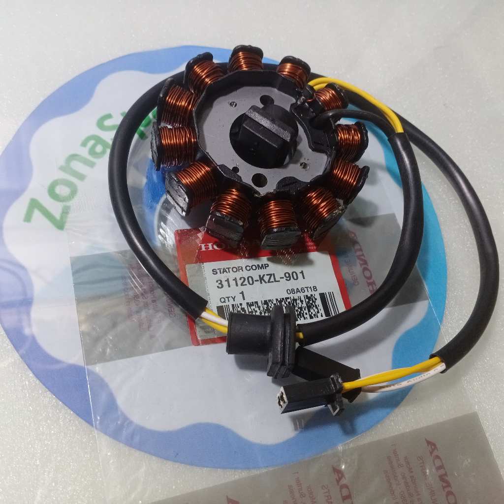 Jual STATOR ASSY COMP KZL/K25 HONDA BEAT FI INJEKSI SPUL SPULL MOTOR VARIO 110 LED SCOPPY FI ...