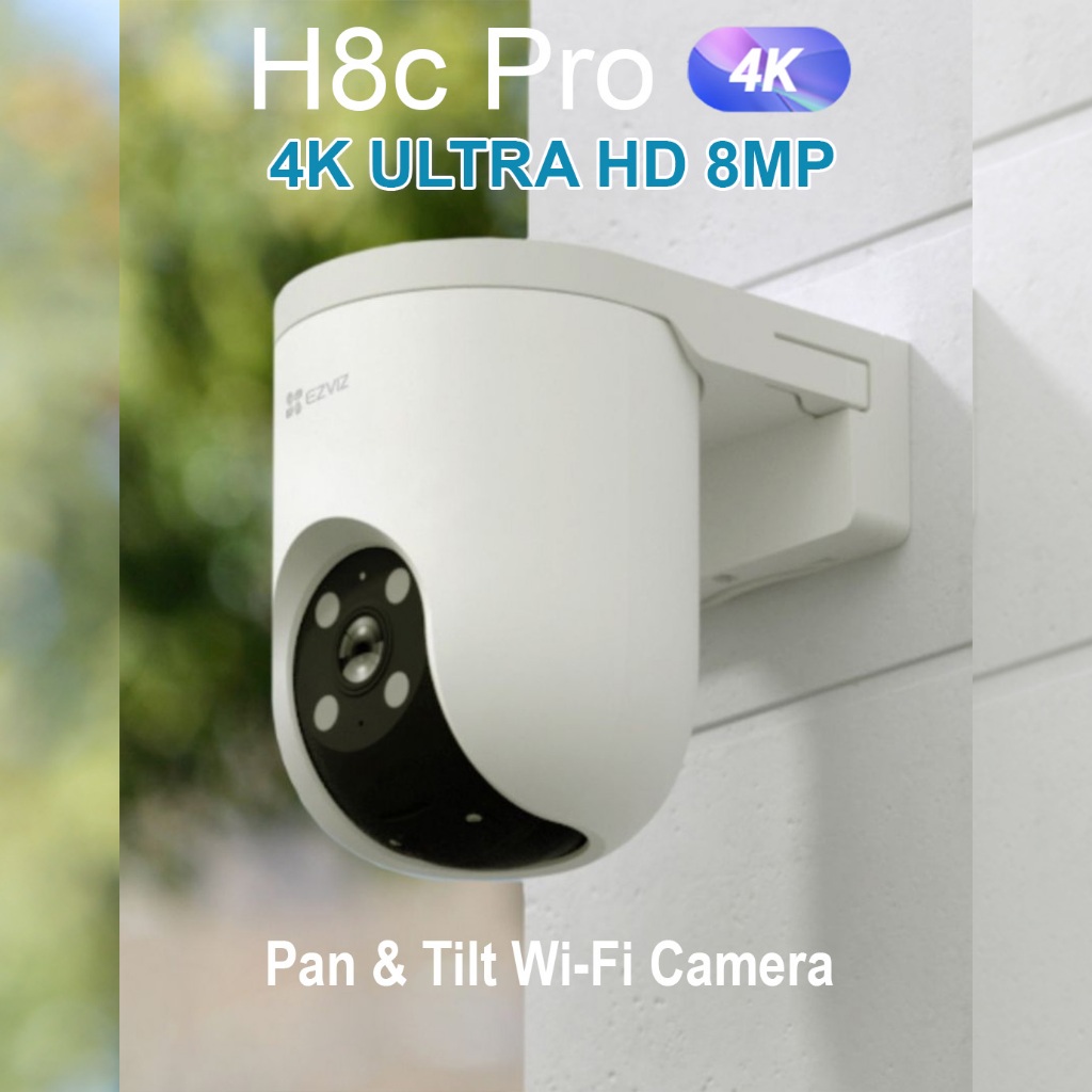 Jual EZVIZ H8c PRO 4K Ultra HD 8MP OUTDOOR IP CAMERA COLOR NIGHT Pan ...