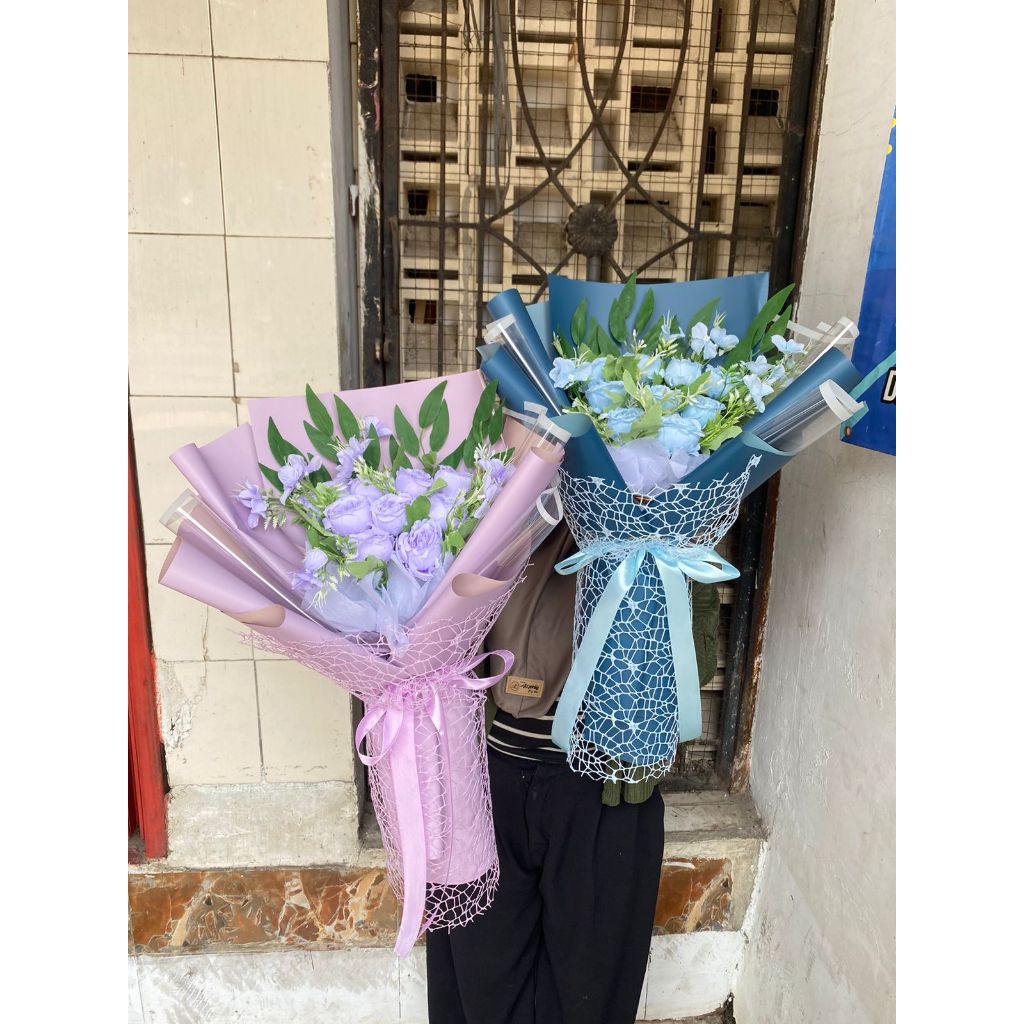 Jual Buket bouquet bucket Bunga Artificial flower Type 9 ART – Untuk ...