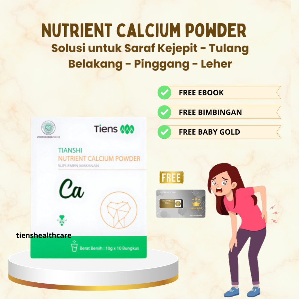 Jual Kesehatan Tulang & Pertumbuhan Tulang Nutrient Calcium Powder ...